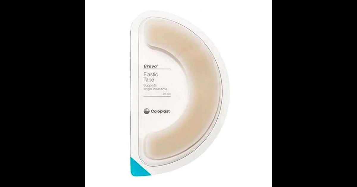 Півкільце еластичне-тейп Coloplast Brava 12070, 20 штук – інструкція, ціна